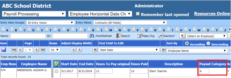 Original Payroll Accrual Processing Prior to FY2019